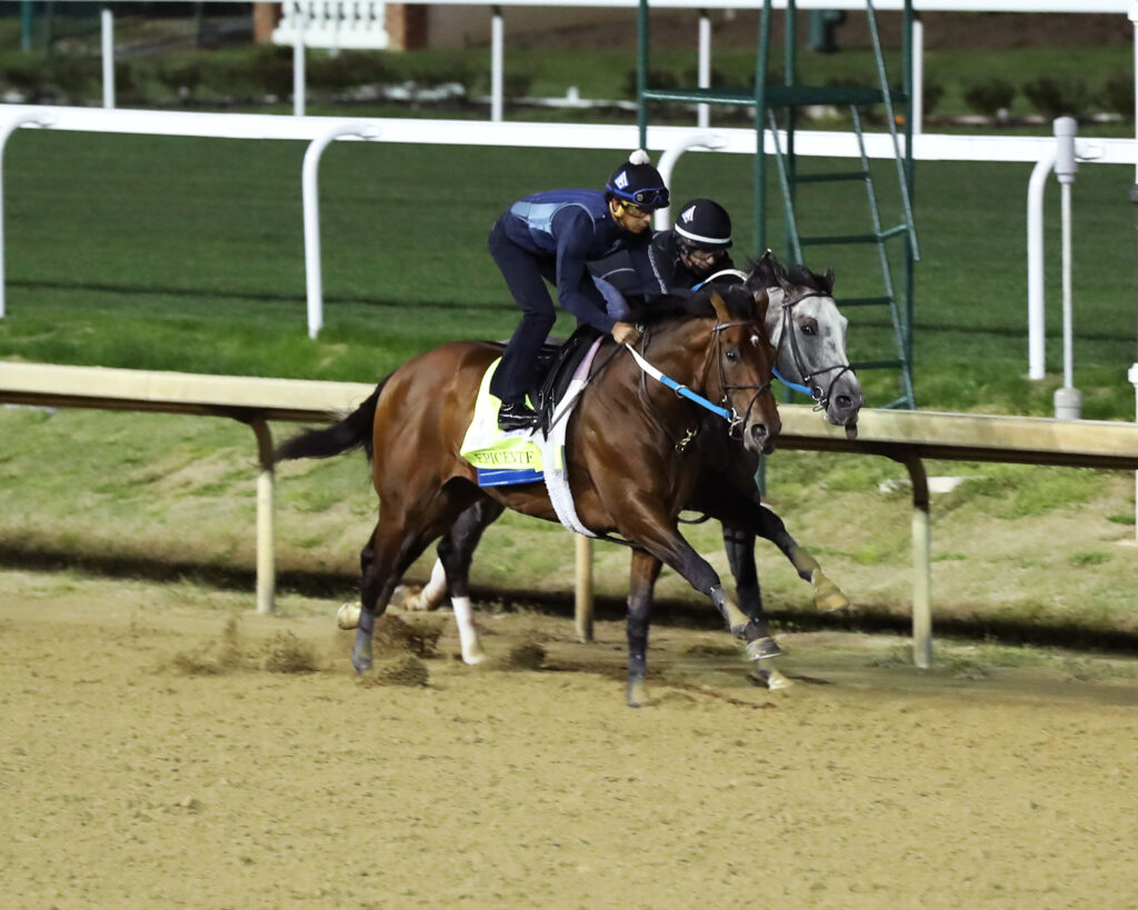 TOP DERBY OAKS CONTENDERS EPICENTER ECHO ZULU TUNE UP FOR FIRST top-derby-oaks-contenders-epicenter-echo-zulu-tune-up-for-first